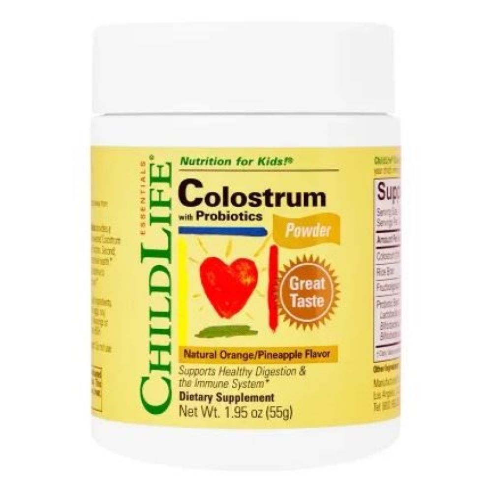 Colostrum with Probiotics Childlife Essentials, 55 g, Secom – econofarm