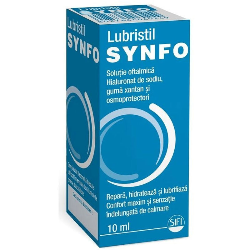 Solutie oftalmica Lubristil Synfo, 10ml, Sifi – econofarm